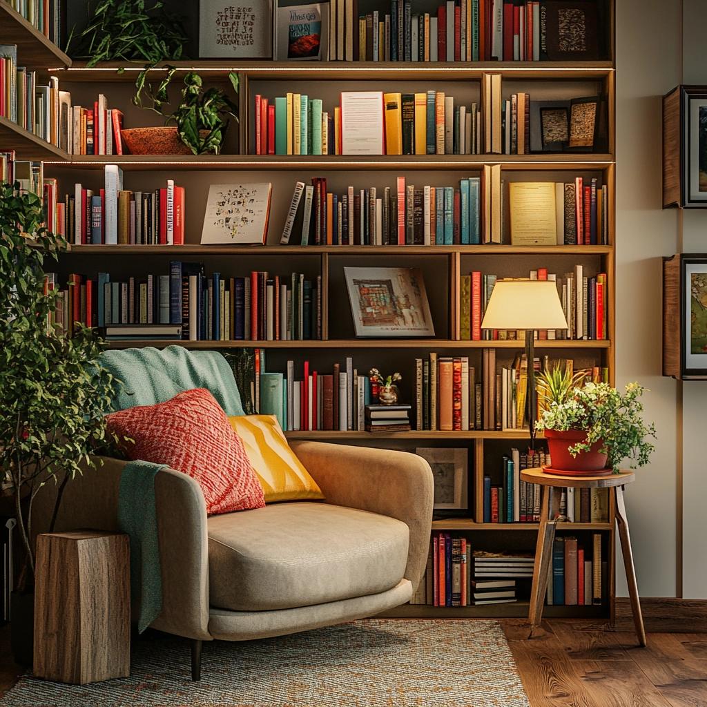 Prateleiras Para Livros: 10 Modelos Lindos Para Decorar E Organizar