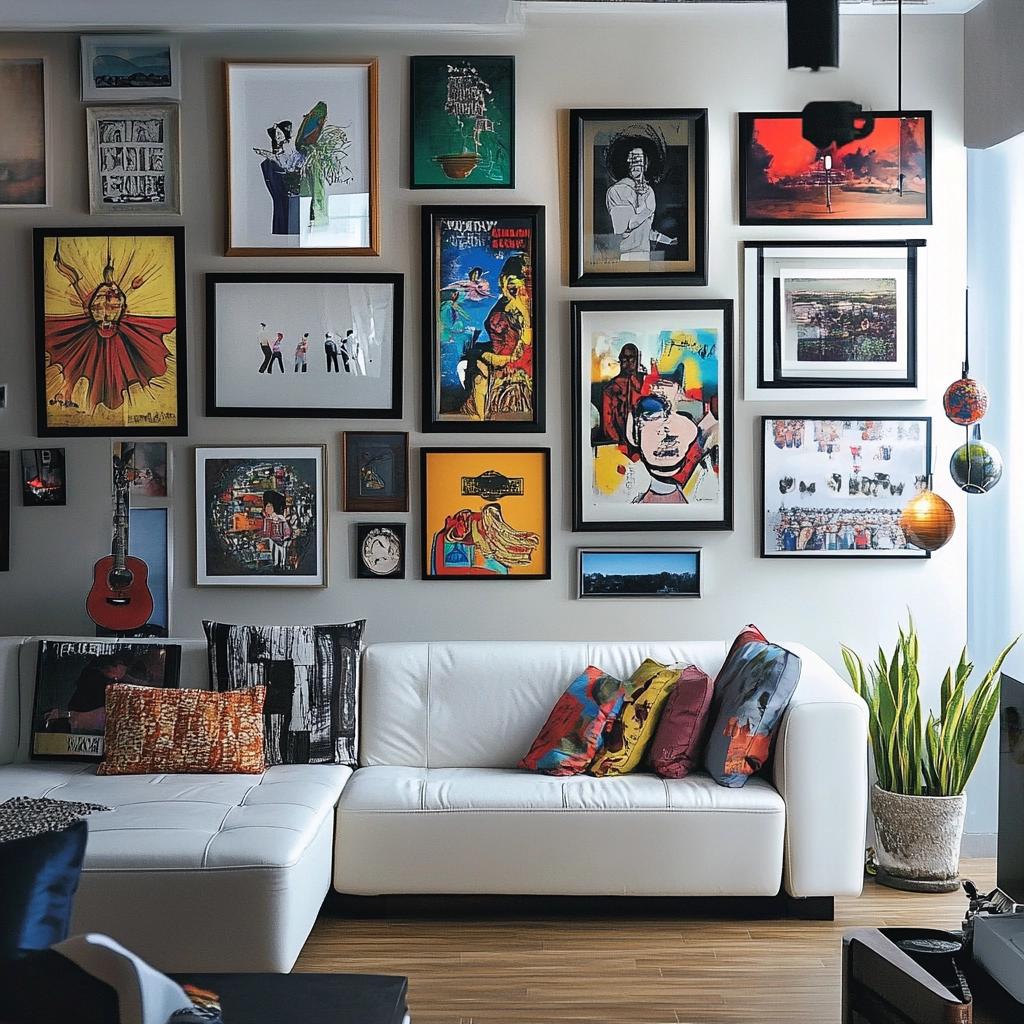 8 Ideias Para Criar Composição De Quadros Em Casa