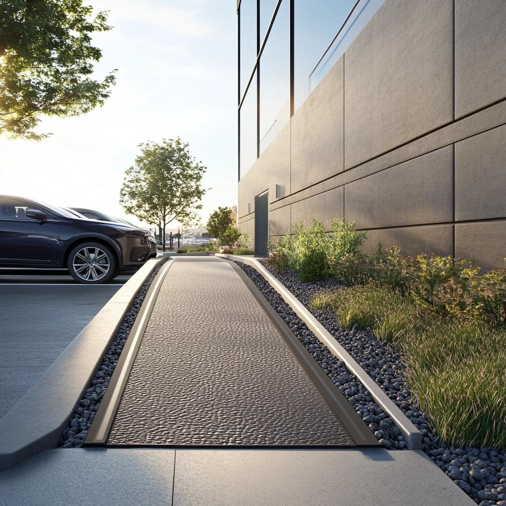 Revestimento Ideal Para Rampa De Garagem 10.