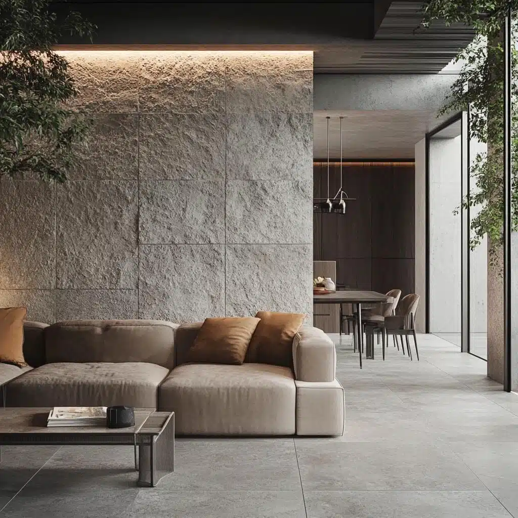 Revestimento Cimentício: 50 Modelos Elegantes Para Sua Decoração