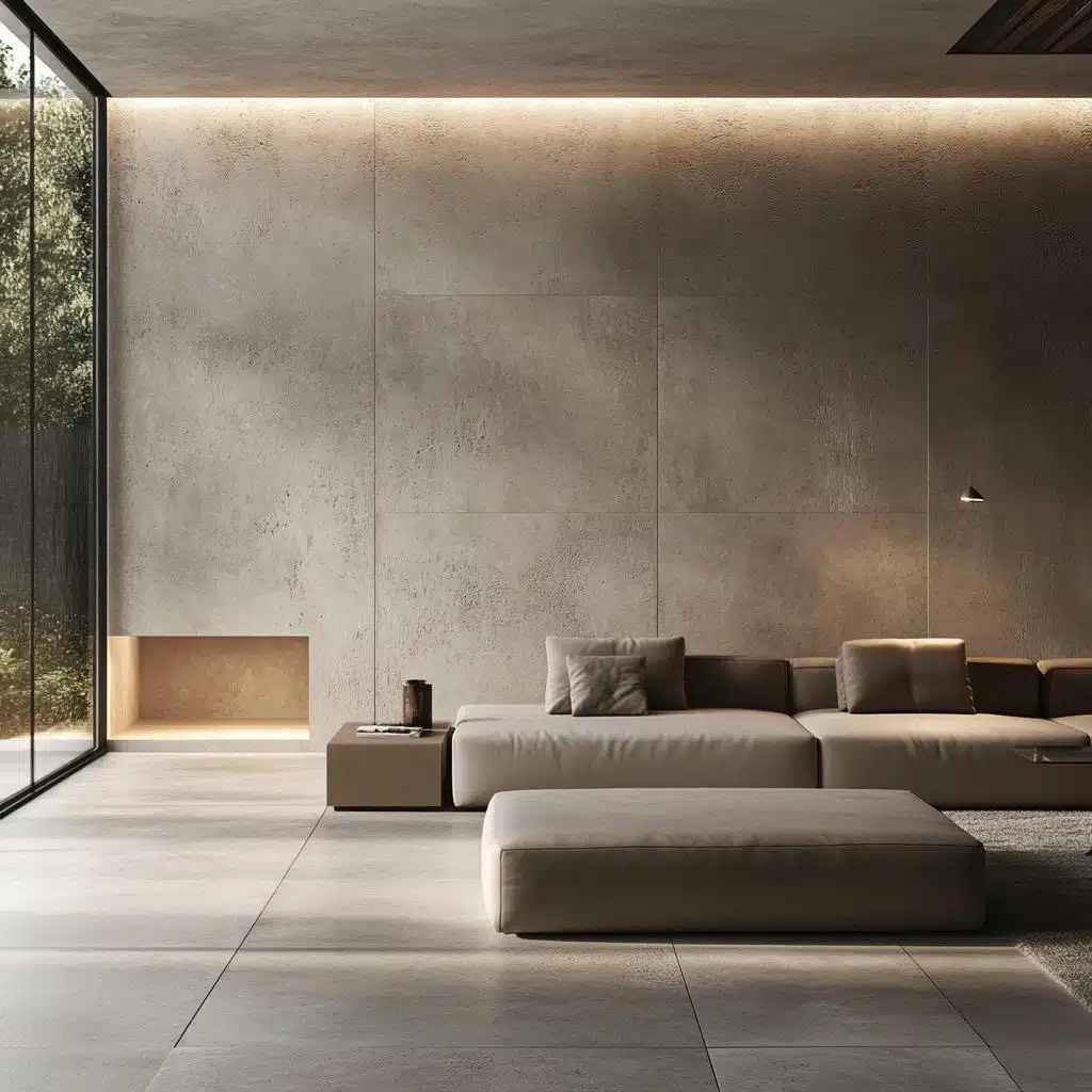 Revestimento Cimentício: 50 Modelos Elegantes Para Sua Decoração