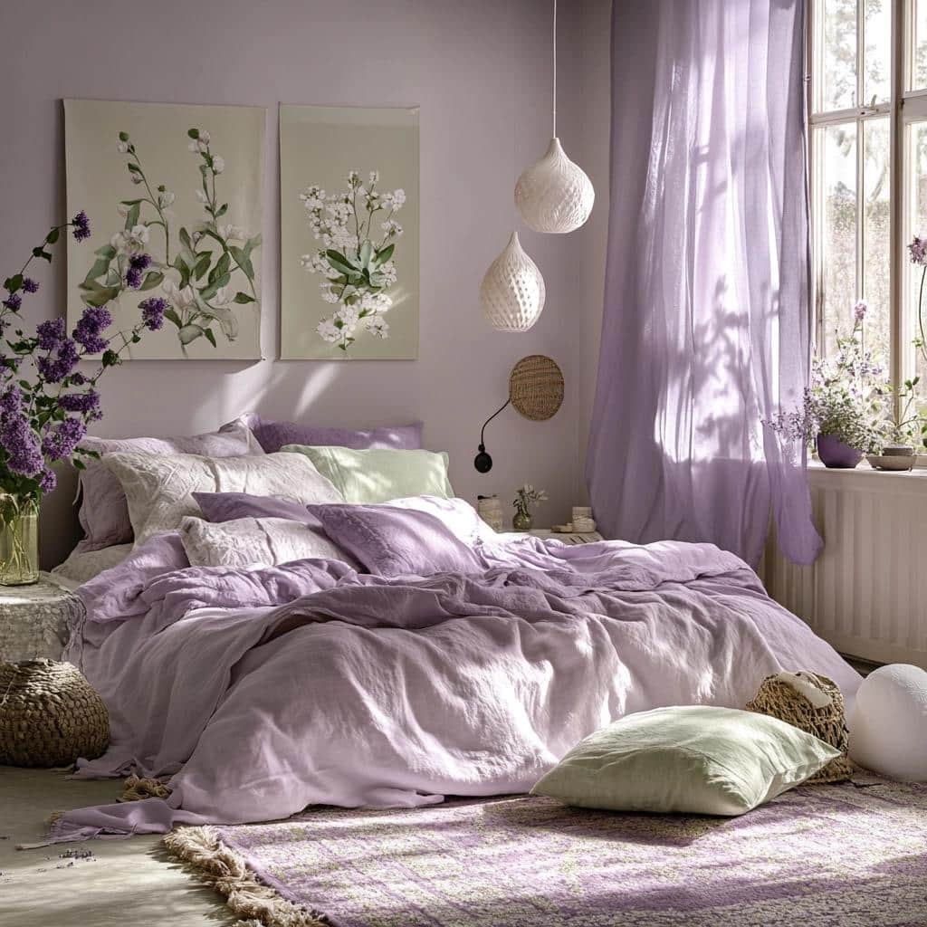 8 Maneiras Incríveis De Usar O Cor Lilás Na Sua Decoração!
