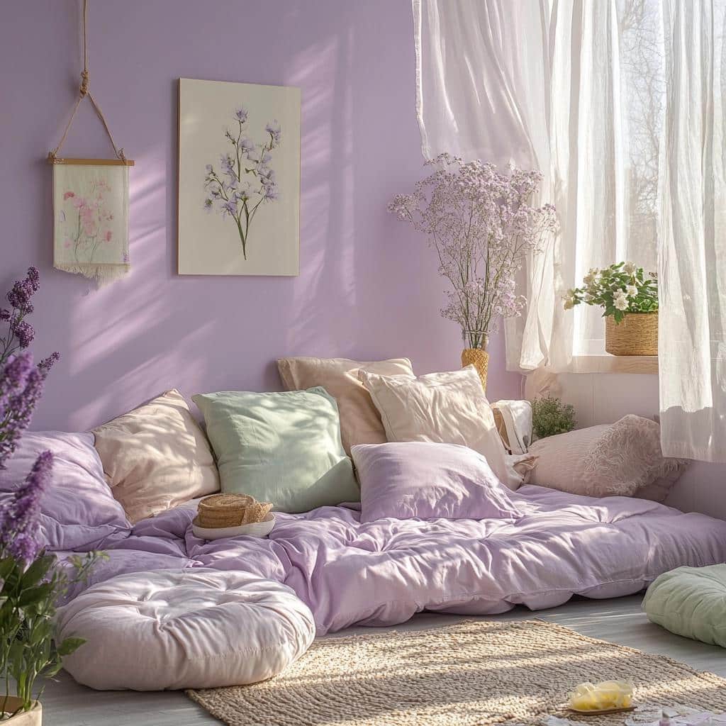 8 Maneiras Incríveis De Usar O Cor Lilás Na Sua Decoração!
