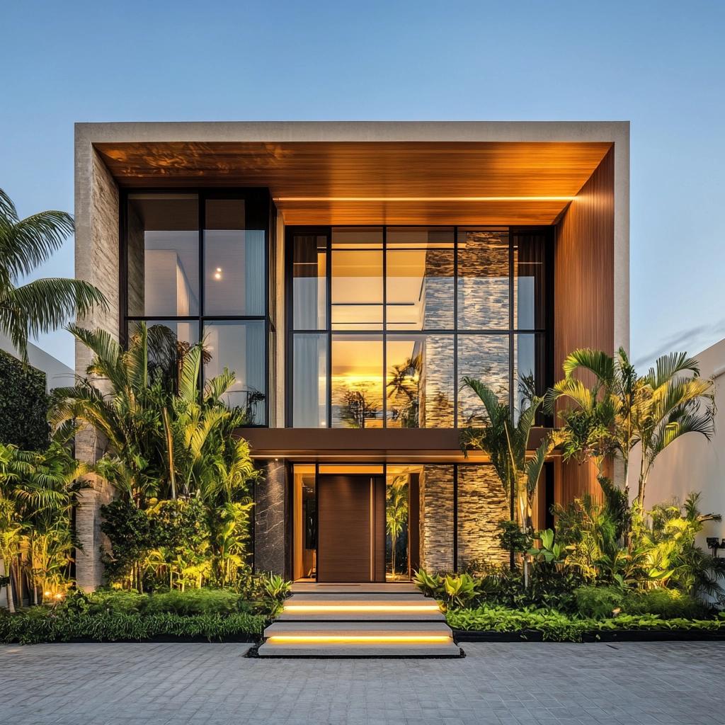 Transforme A Frente Da Sua Casa: Dicas De Design Moderno Que Vão ...
