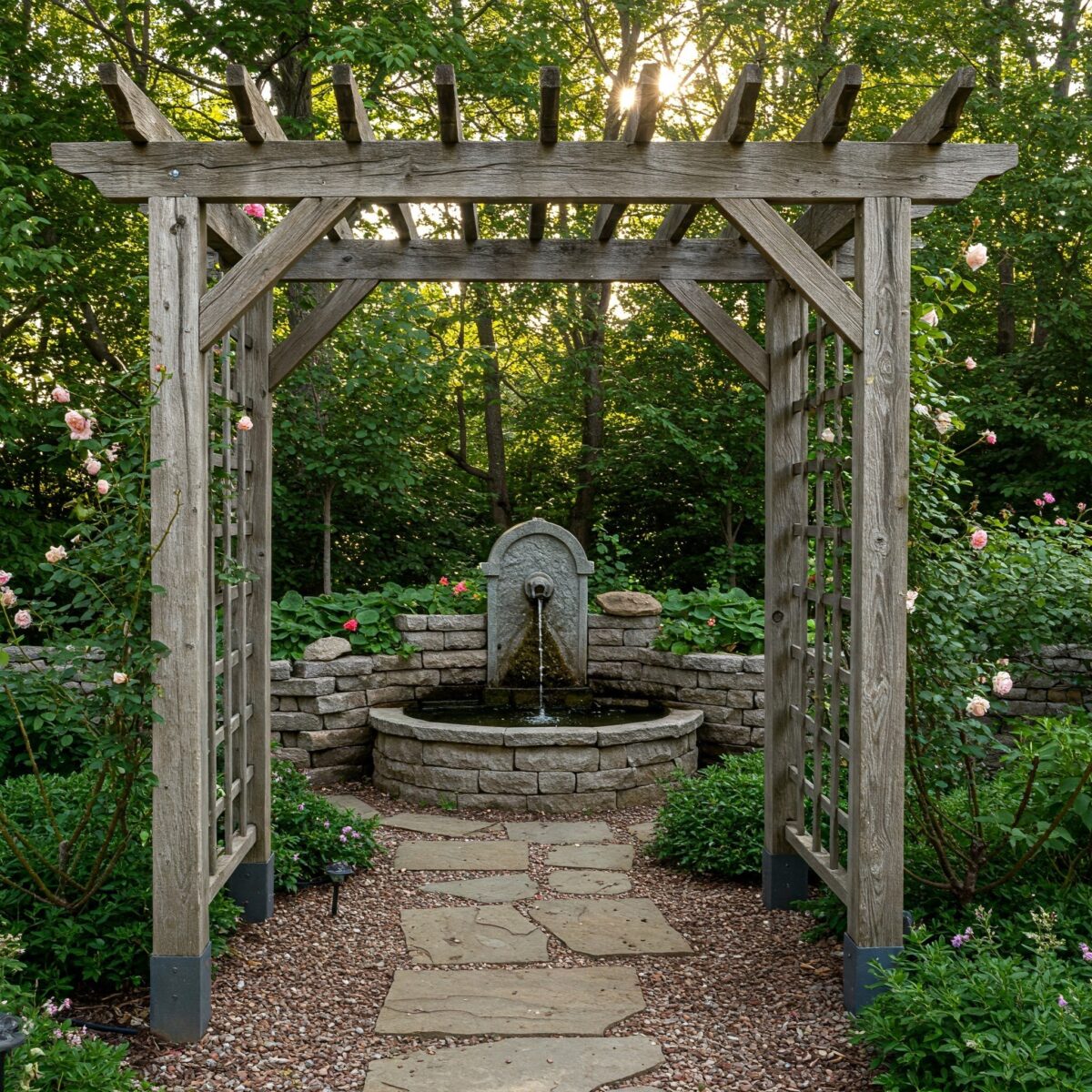 Transforme Seu Jardim: A Magia Da Sauna De Madeira E Pedra Que Você ...
