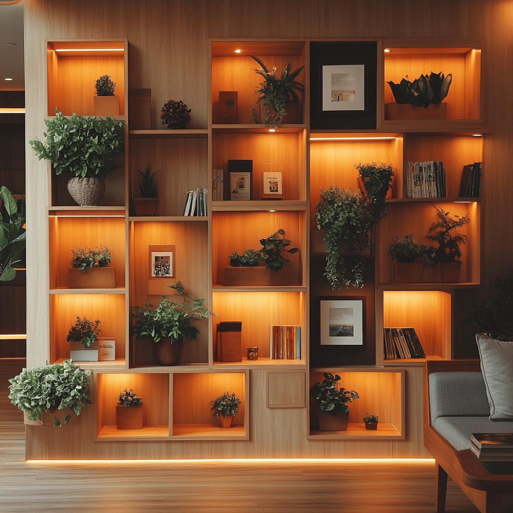 Ideias Práticas Para Organizar Nichos Na Sala E Sugestões De Locais ...