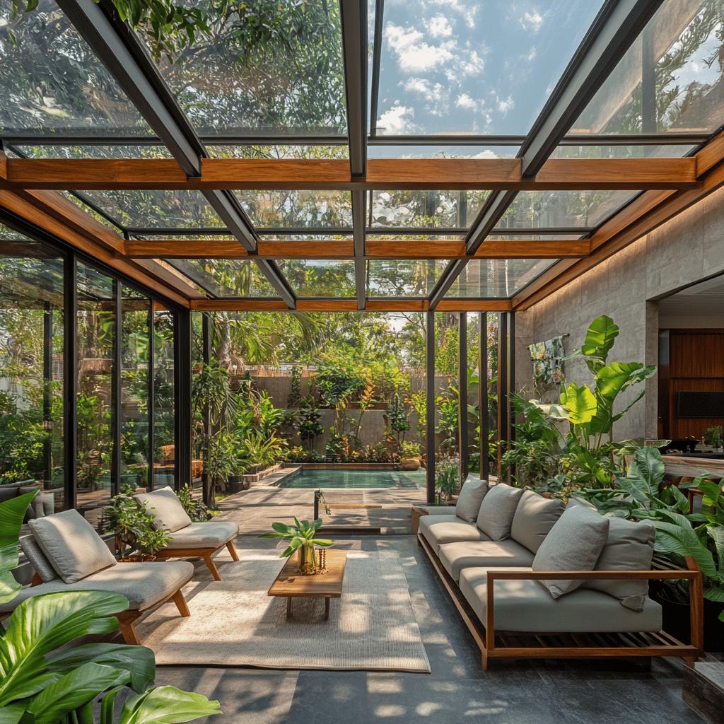 Como Integrar Um Pergolado De Vidro Na Sua Casa De Forma Eficiente