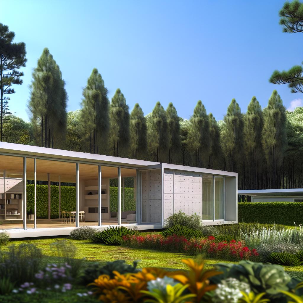 10 Inspirações Para Casas Pré-Fabricadas Modernas