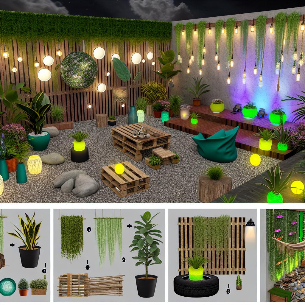 Transforme Seu Quintal Com 10 Ideias De Jardim Simples Que Encantam