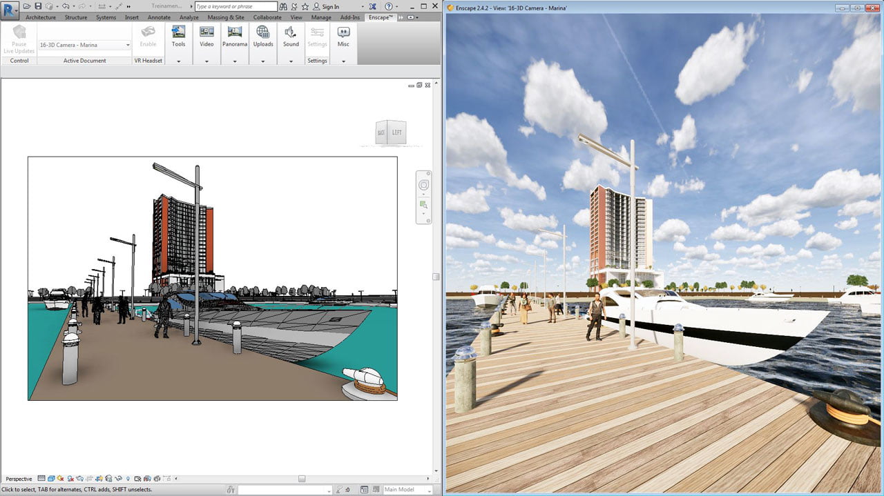 Curso de Enscape para Revit | Render e Realidade Virtual | A Arquiteta