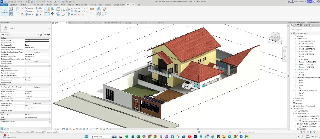 Curso de Revit Arquitetura 2025 Essencial